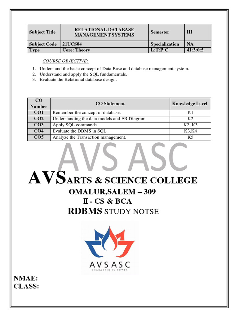 22 RDBMS - Iics | PDF | Databases | Database Transaction