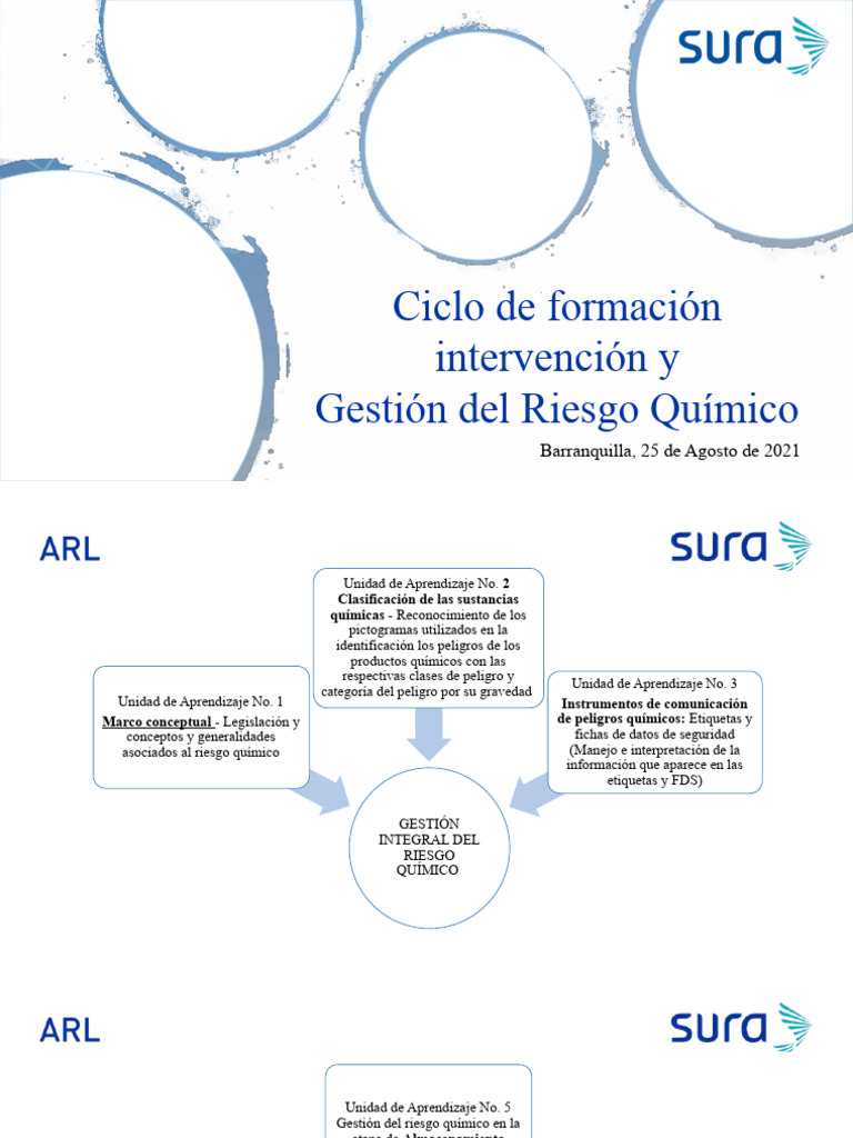 Clasificación de Las Sustancias Químicas - y Reconocimiento de Los Pictogramas Utilizados en La ...