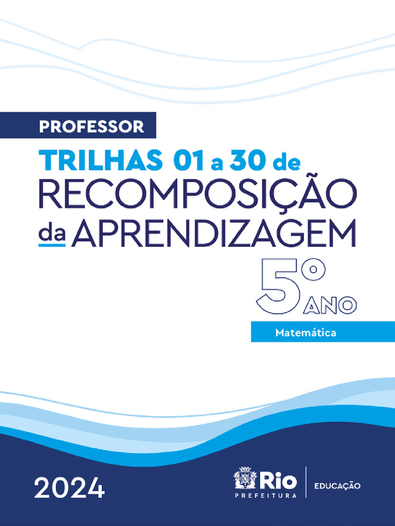 Trilha Do Professor Mat 5 Ordm Ano | PDF