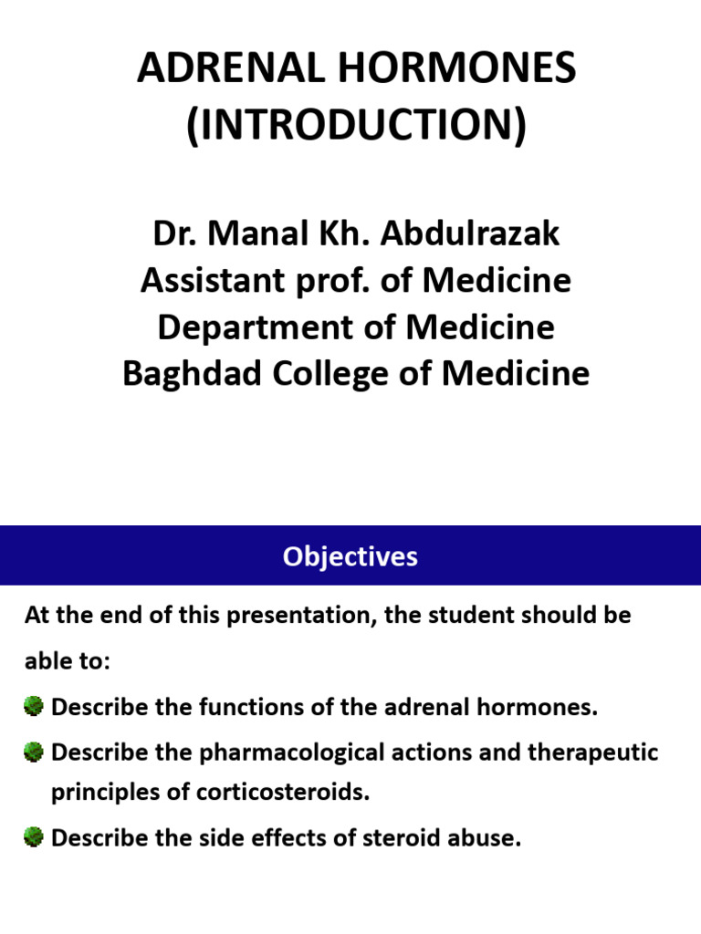Steroids | PDF | Adrenal Gland | Endocrine System