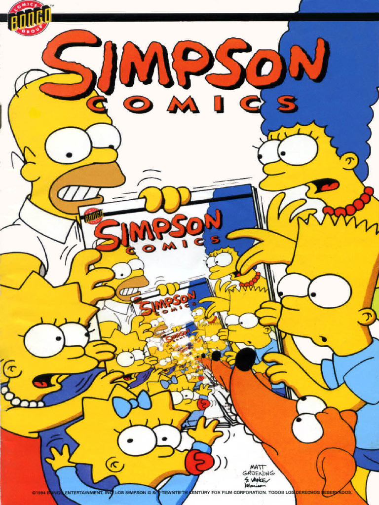 Simpson Comic 4 Todo Esta en Las Tarjetas | PDF