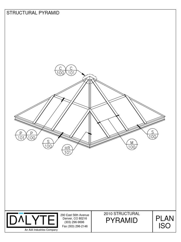 Structural Pyramid Roof Plans | PDF