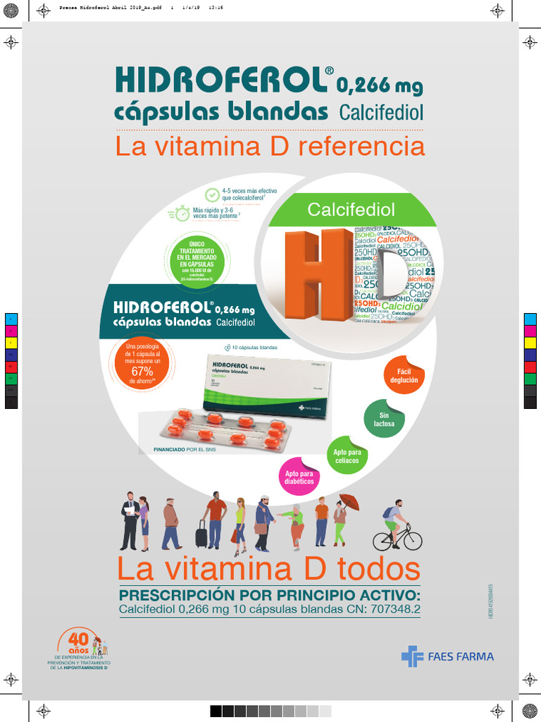 Hidroferol FAES (1) Folder | Descargar gratis PDF | Vitamina D ...