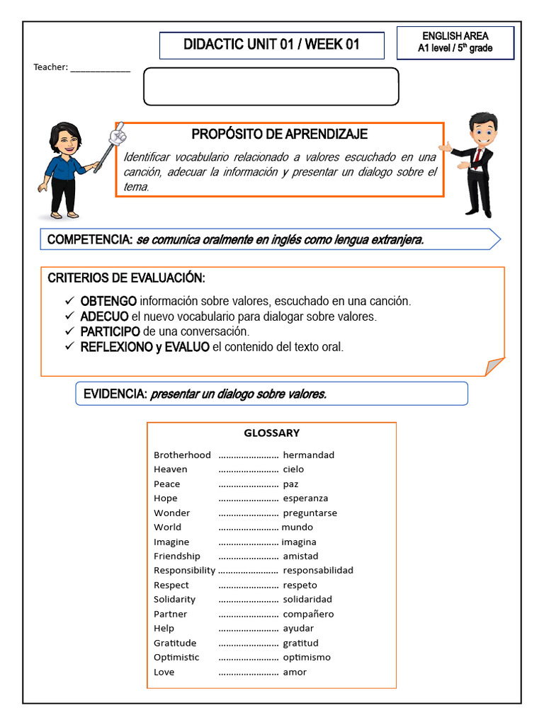 Ficha 1 Quinto 2024 | PDF