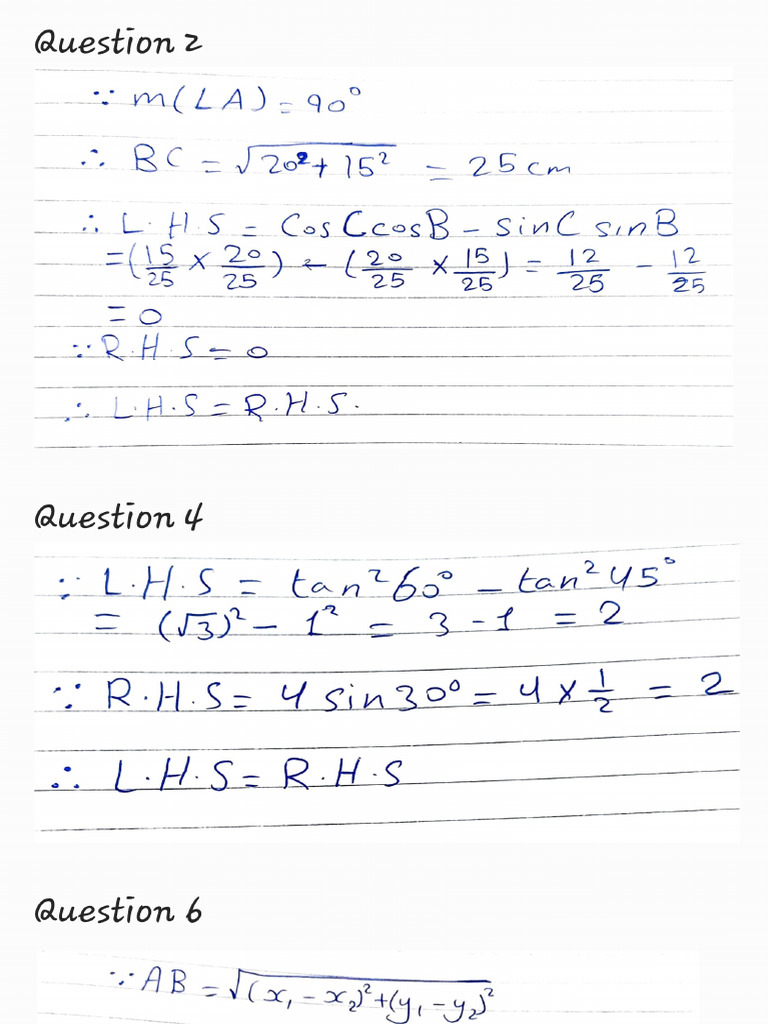 Geometry Test Attachment | PDF