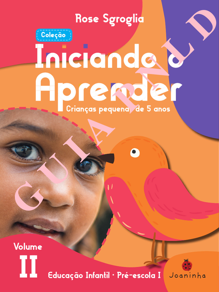 0016p22005206il Iniciando O Aprender Vol Ii 5 Anos Livro Aluno Pdf Pré Escola