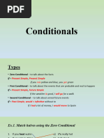 Conditionals 0, 1, 2 Exercises PDF | PDF
