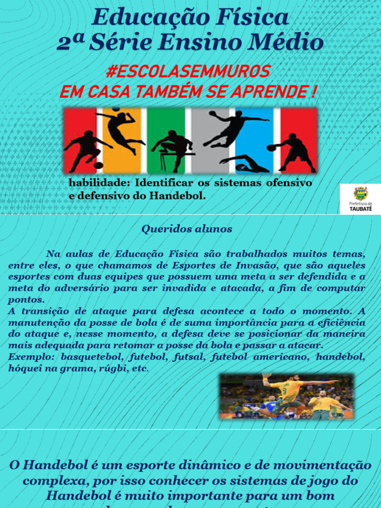 2o Ano M EDUCACAO FISICA Ativ. 03 Tecnicas Do Handebol | PDF | Esportes ... 2o Ano M EDUCACAO FISICA Ativ. 03 Tecnicas Do Handebol | PDF | Esportes ...