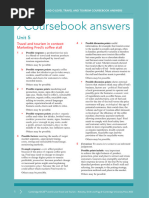 Travel and Tourism Chap 1-5 Notes | PDF | Cost Of Living | Career & Growth