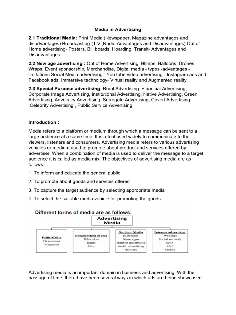 Sybcom - Media in Advertising | PDF | Advertising | Mass Media
