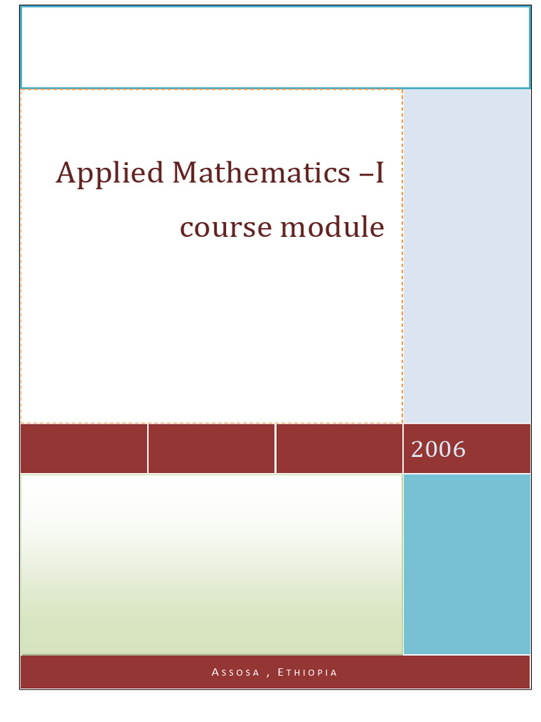 Applied One | Download Free PDF | Matrix (Mathematics) | Euclidean Vector