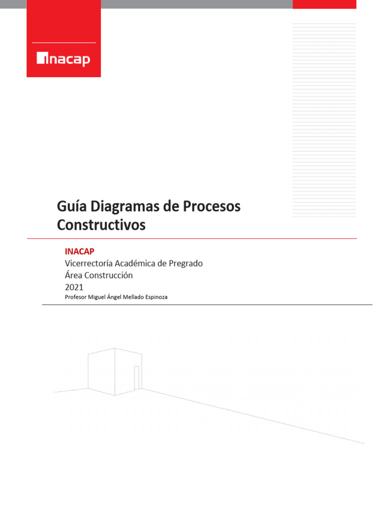 Guía Diagrama de Procesos Constructivos 2 | PDF | Aprendizaje en base a proyectos | Aprendizaje