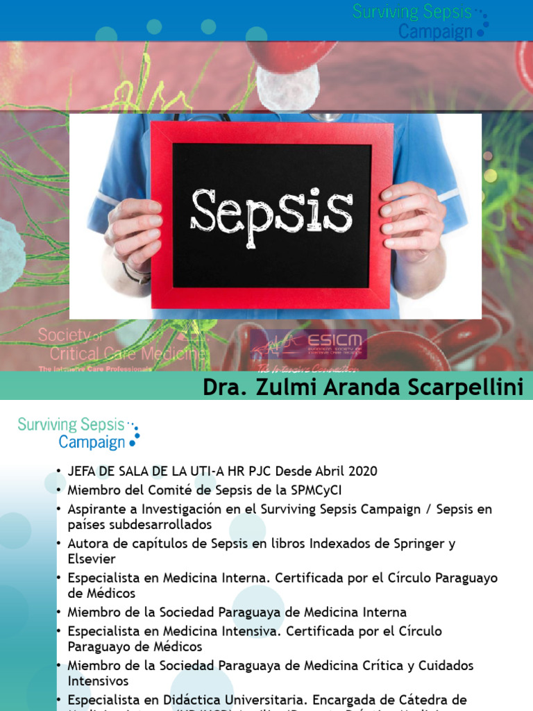 Definición y Criterios de Sepsis 2024 | PDF | Septicemia | Citocina