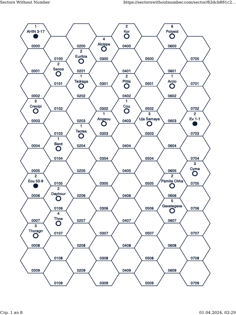 SWN Sector Leides Epsilon | PDF | Natural Sciences | Physical Sciences