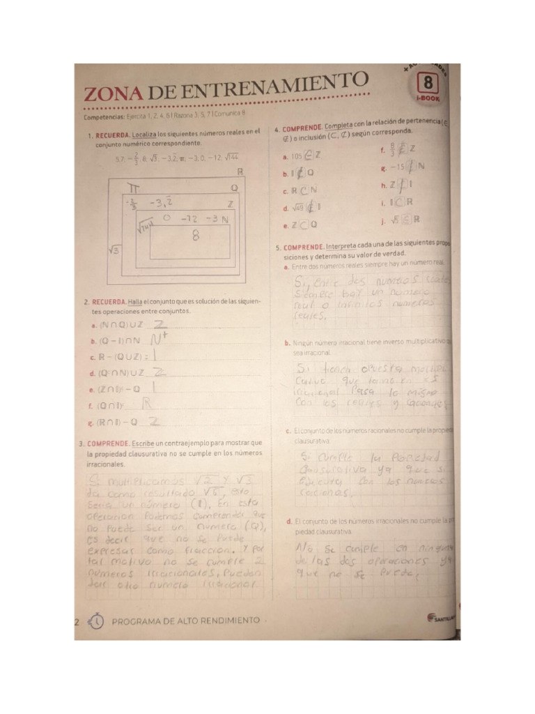 Actividad de Matematicas | PDF