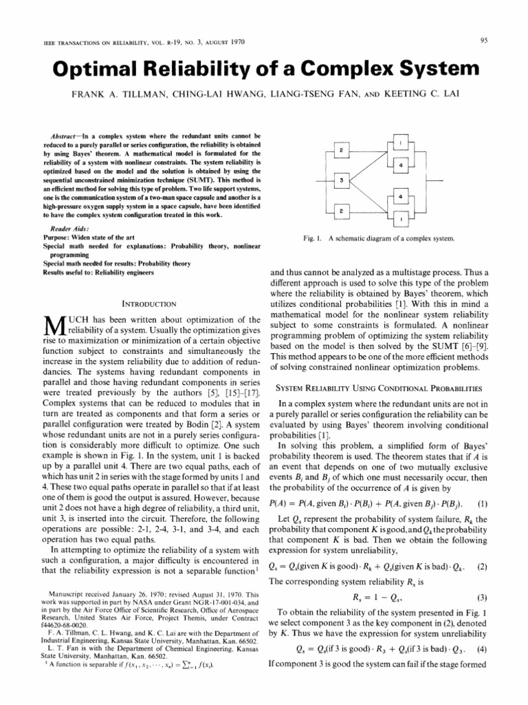 Complex Configuration Question | PDF | Mathematical Optimization | Reliability Engineering