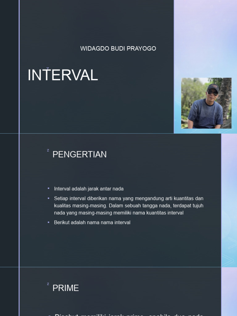 Interval | PDF | Seni & Disiplin Bahasa | Seni