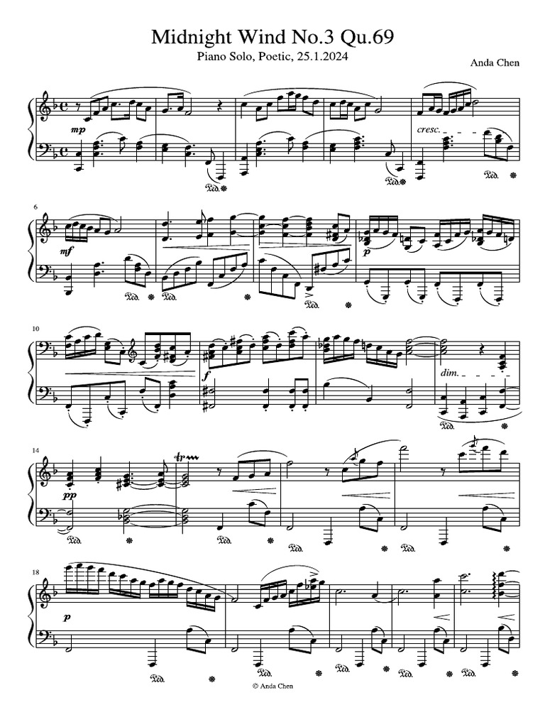 Midnight Wind No.3 - Qu.69 | PDF