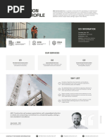 Construction Company Profile Template Word | PDF