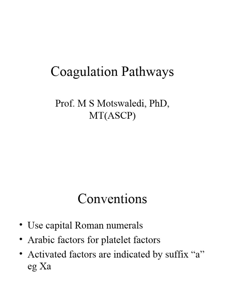 Coagulation Testing | PDF | Coagulation | Clinical Medicine