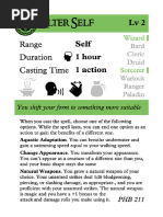 Beast Shapes D&D 5e Wiki Fandom | PDF | Zoology