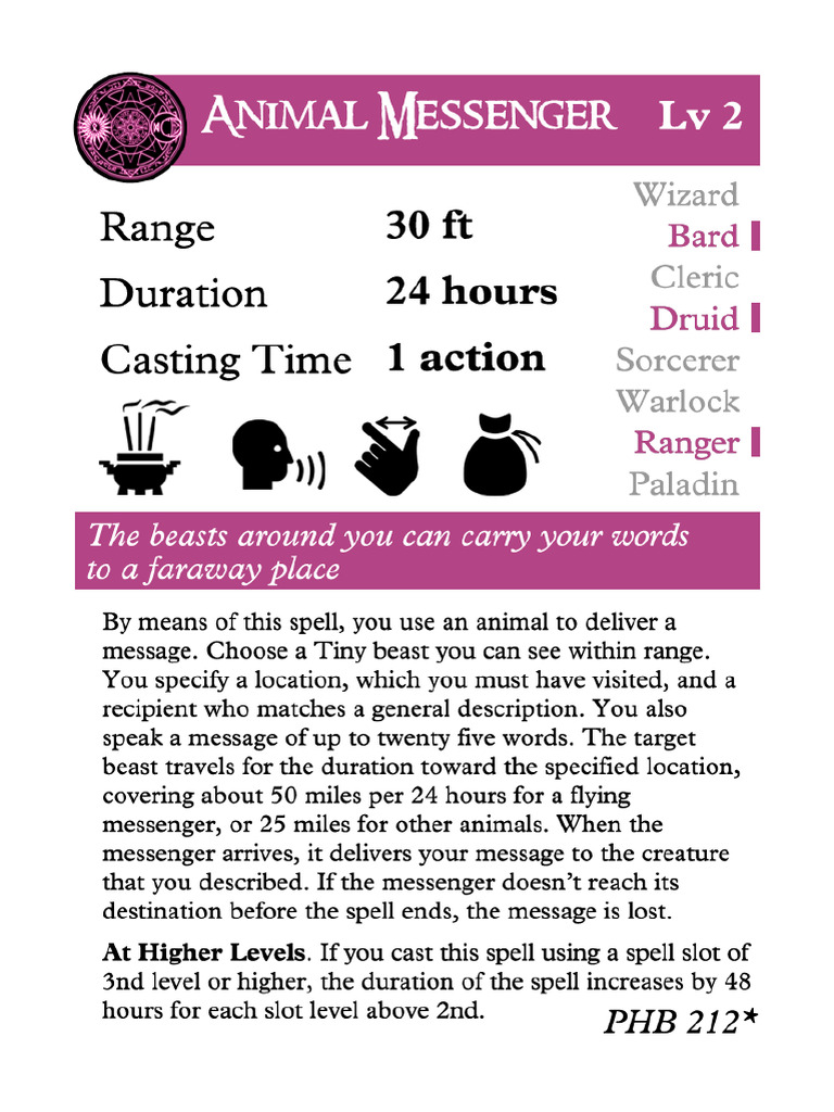 Animal Messenger | PDF