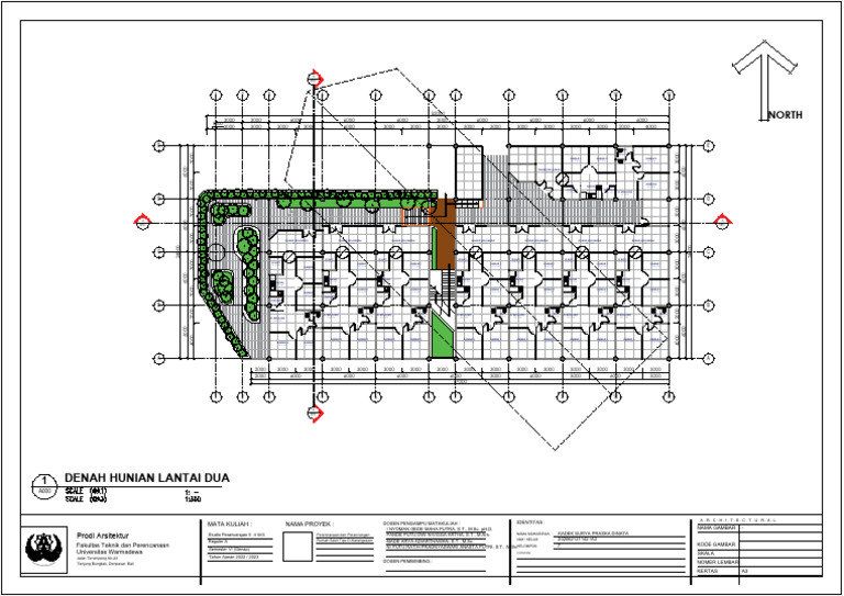 Desain Rusun Lantai 2 | PDF