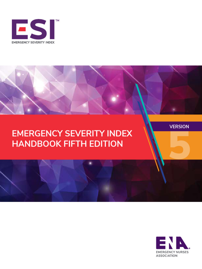 Emergency Severity Index Handbook 5th Edition | PDF | Emergency Department | Medical Specialties