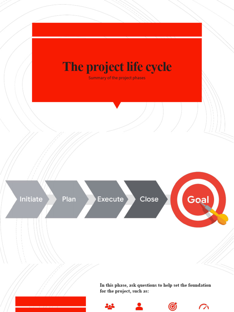 The Project Life Cycle | PDF | Agile Software Development | Scrum ...