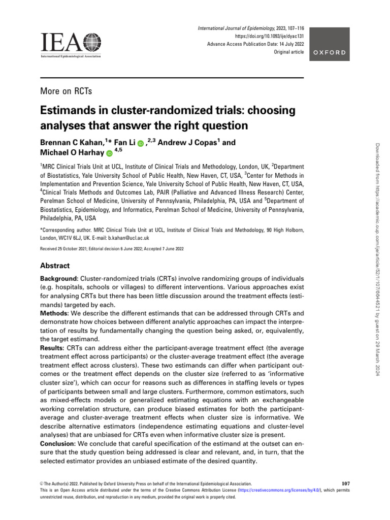 Dyac 131 | PDF | Estimator | Bias Of An Estimator