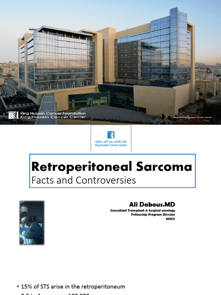 Retroperitoneal Sarcoma ACS 2019 | PDF | Sarcoma | Neoplasms