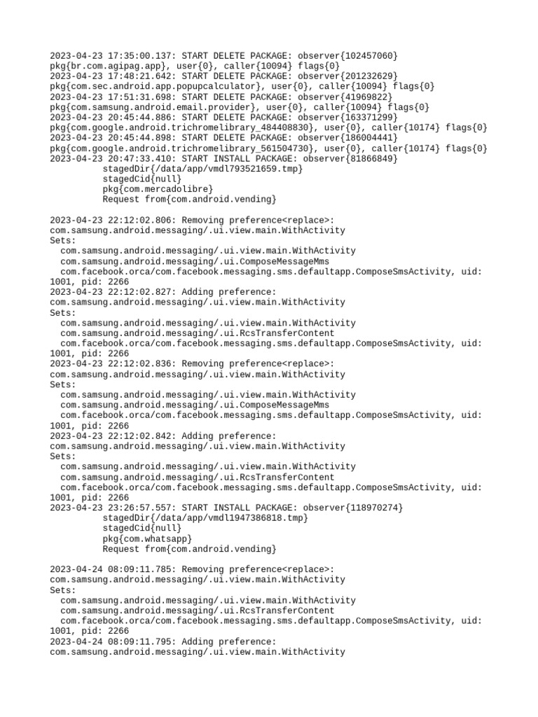 PM Debug Info | PDF | Computing | Software