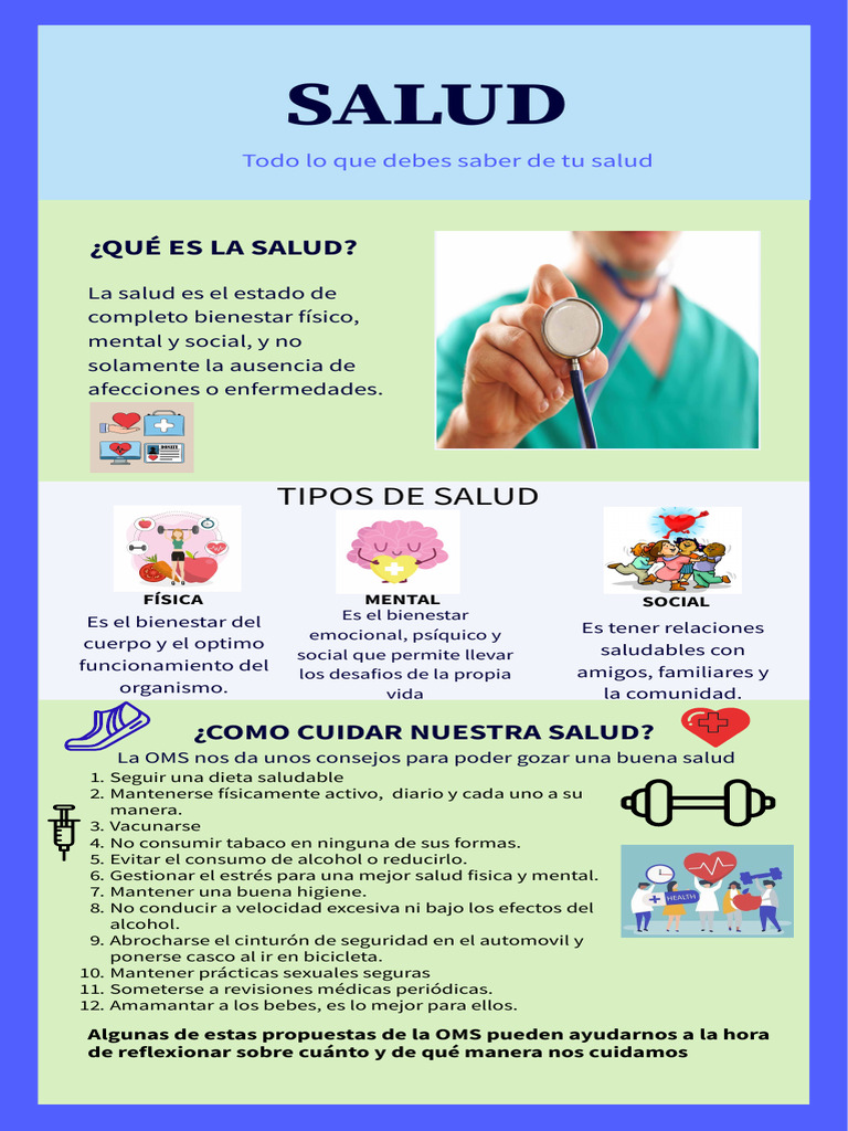 Infografia Sobre La Salud | PDF