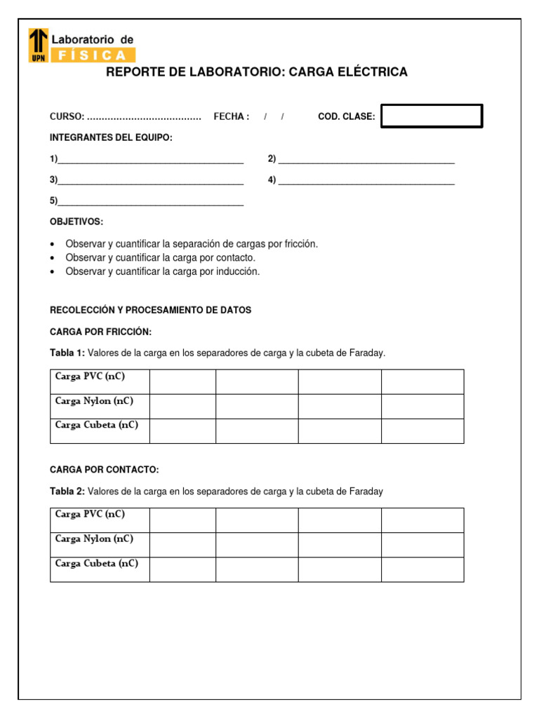 Reporte Lab Fisi3 s01 Ce | PDF