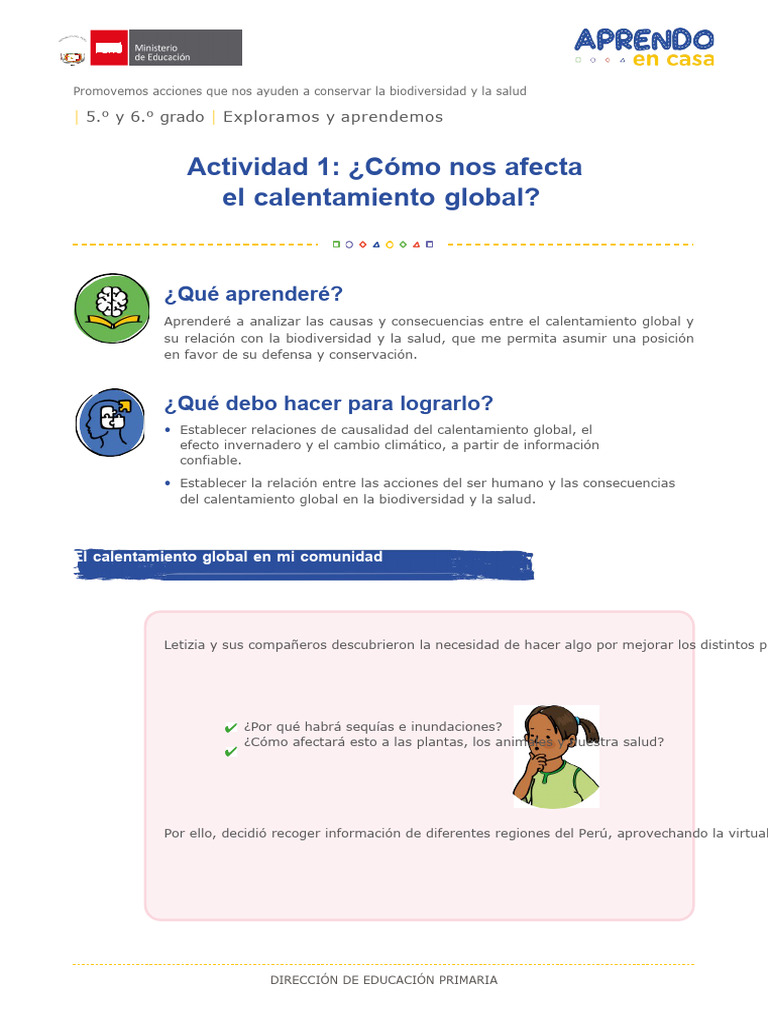 Calentamiento Global: Impacto Local | PDF | Cambio climático | Efecto ...