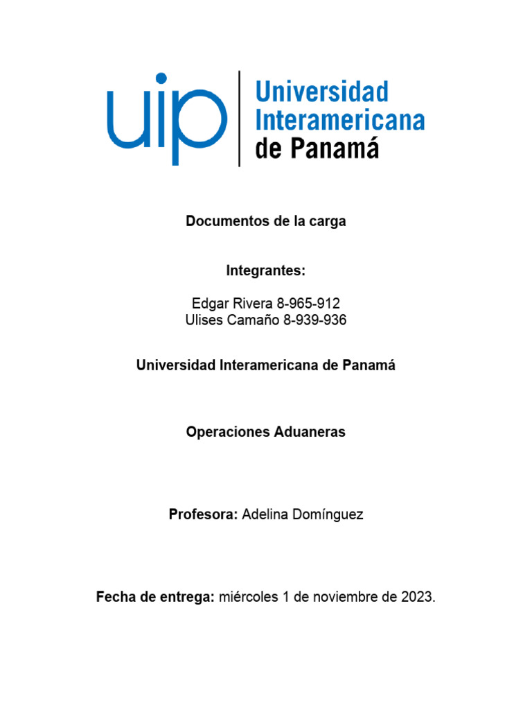 Documentos de La Carga 121 | PDF | Factura | Guía de carga