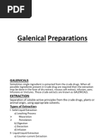 Understanding Galenicals and Extracts | PDF