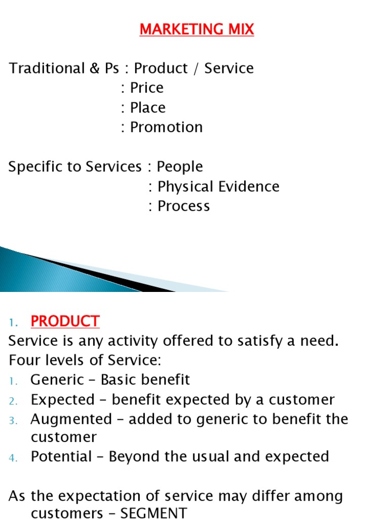 Marketing Mix for Service Industries | PDF | Brand | Advertising