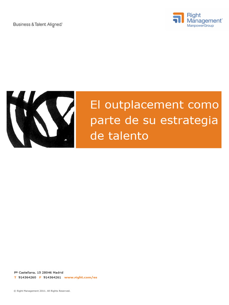Outplacement: Estrategia de Talento Efectiva | PDF | Business | Empleo
