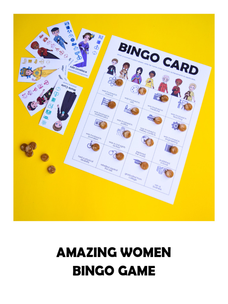Amazing Women Bingo Game Guide | PDF