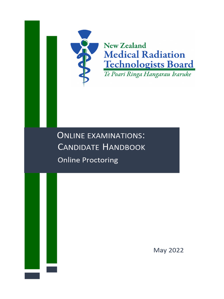 Exam Candidate Handbook 2021 | PDF | Multiple Choice | Medical Imaging