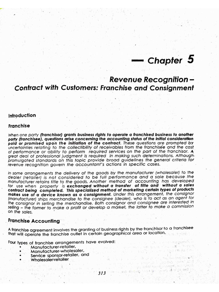 Franchise and Consignment | PDF