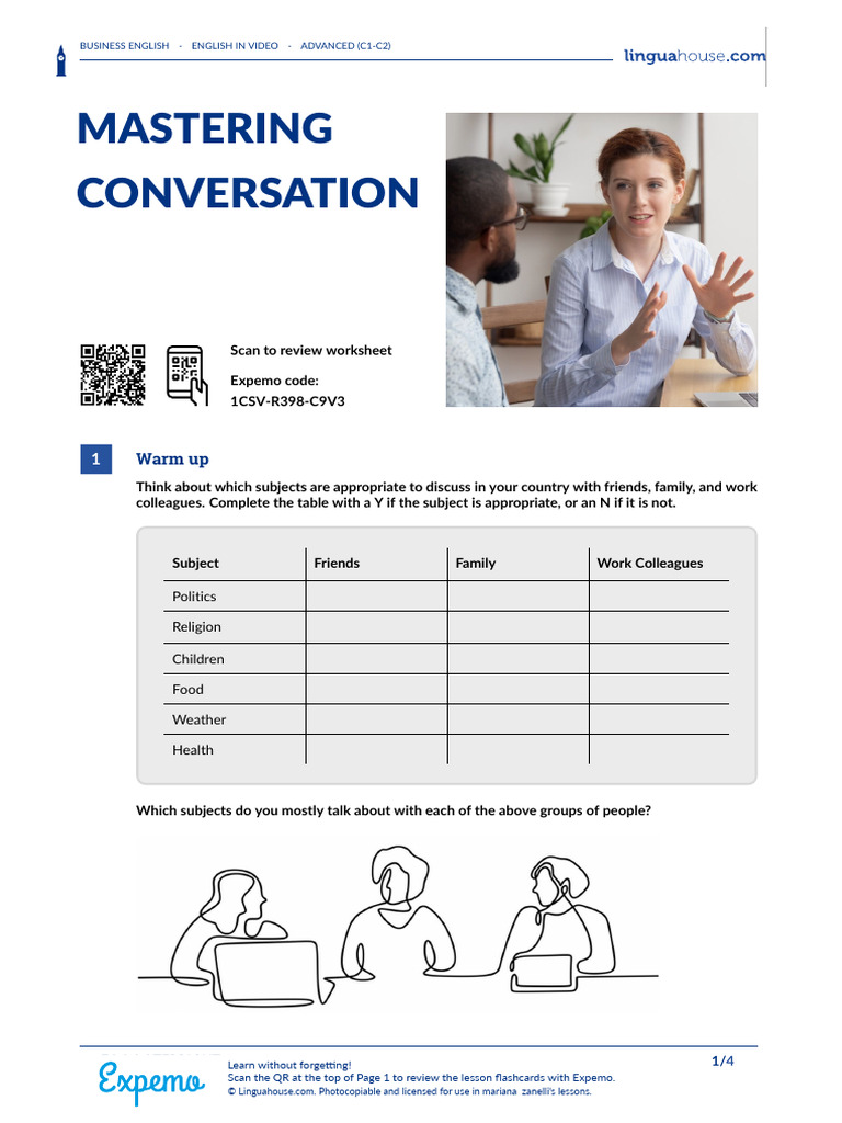 Mastering Advanced Business Conversations | PDF | Cognition | Human ...