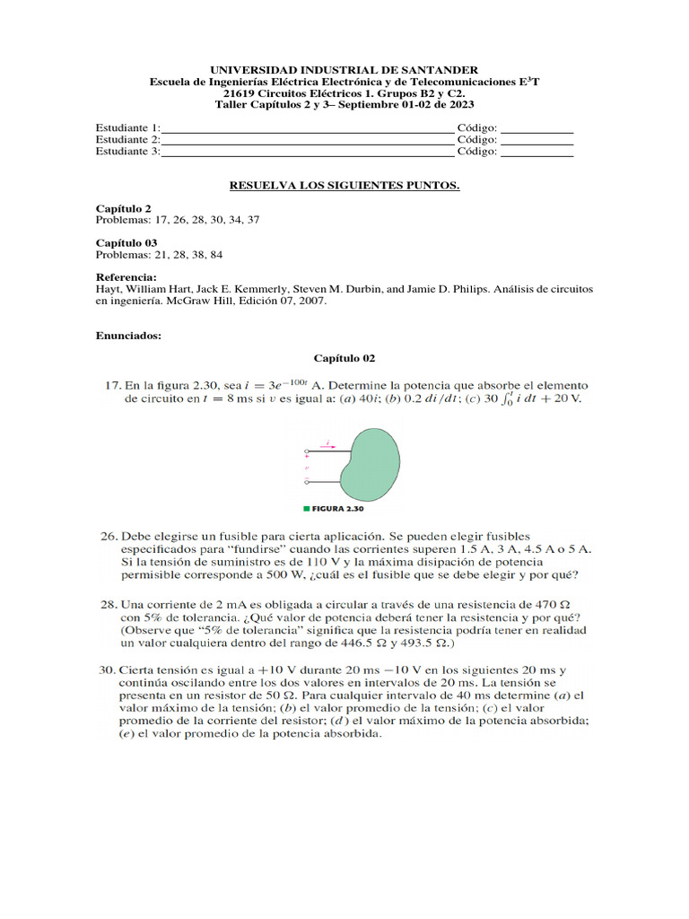 Ceanduar 23-2 Taller Cap02 Cap03 | PDF