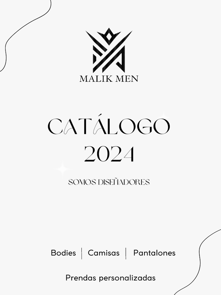 Catalogo Malik Men | PDF