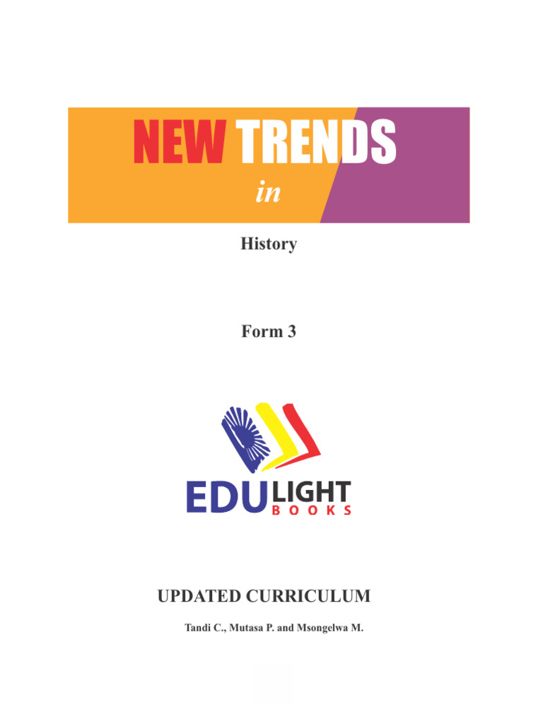 New Trendsin History Book 3 | PDF | Slavery | Robert Mugabe