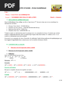 Documents et PDF Enseignement des mathématiques | Scribd