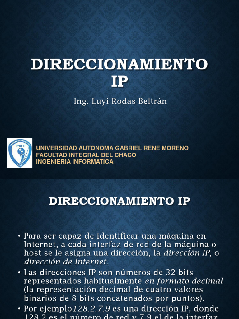 Tema 4 Direccionamiento IP | PDF | Dirección IP | Protocolos de comunicaciones