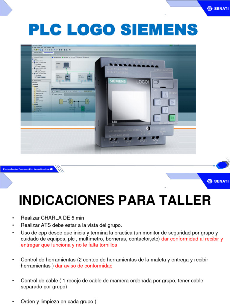 PLC Logo Siemens | PDF | Electrónica | Ingenieria Eléctrica