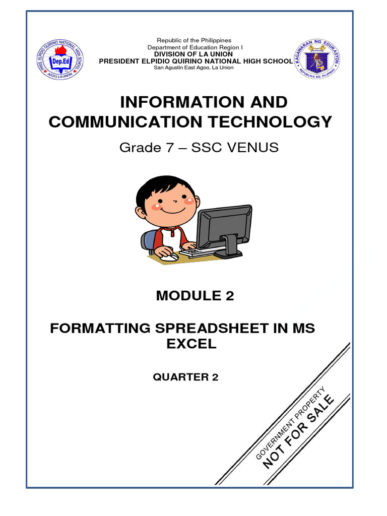 Tle 7 Ste Q2 M2 | PDF | Microsoft Excel | Spreadsheet